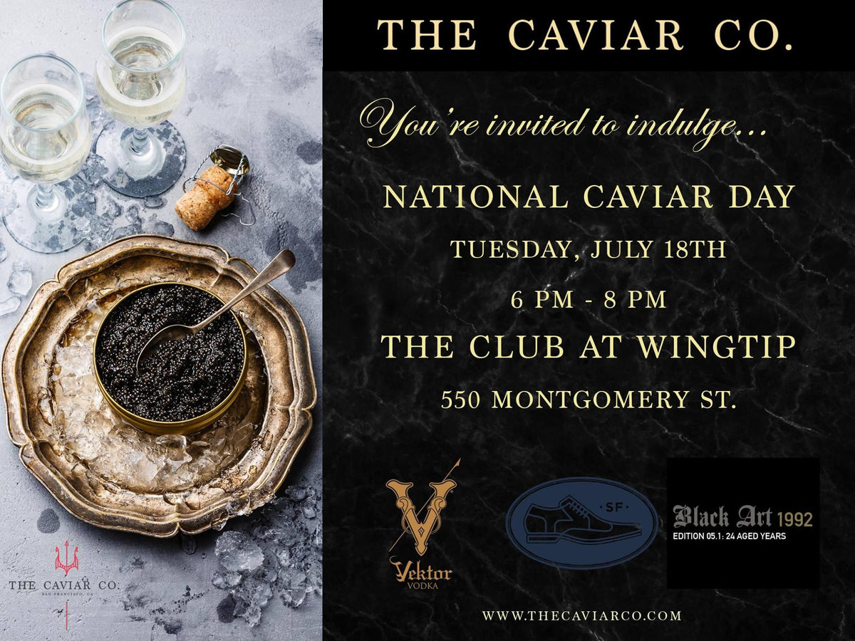 2nd Annual National Caviar Day Party – The Caviar Co.