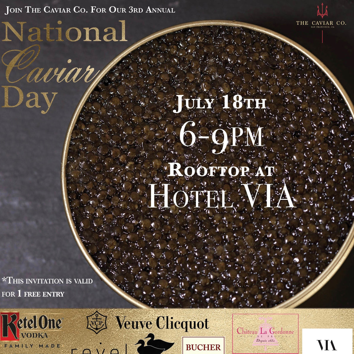 3rd Annual National Caviar Day – The Caviar Co.