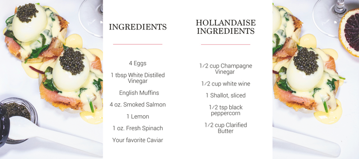 Truffle Shuffle: Smoked Salmon Caviar Benedict – The Caviar Co.