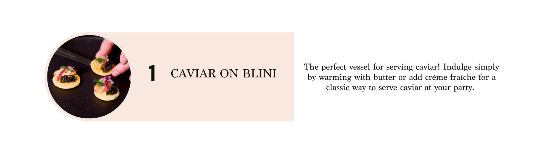 Tips on How to Indulge – The Caviar Co.