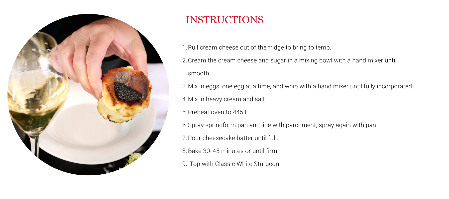 Basque Cheesecake – The Caviar Co.